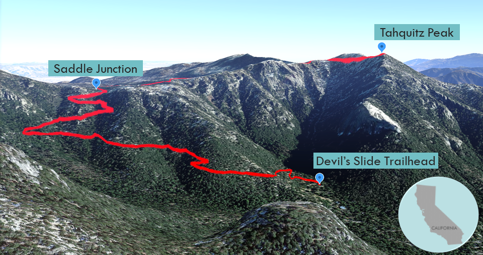 Tahquitz Peak (via Devil's Slide Trail) - Elemental Quests