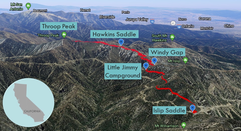 Throop Peak (via Islip Saddle) - San Gabriel Mountains - Elemental Quests